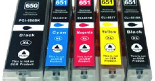 Canon PGi-650 CLi-651 XL Ink Cartridge Whole Set