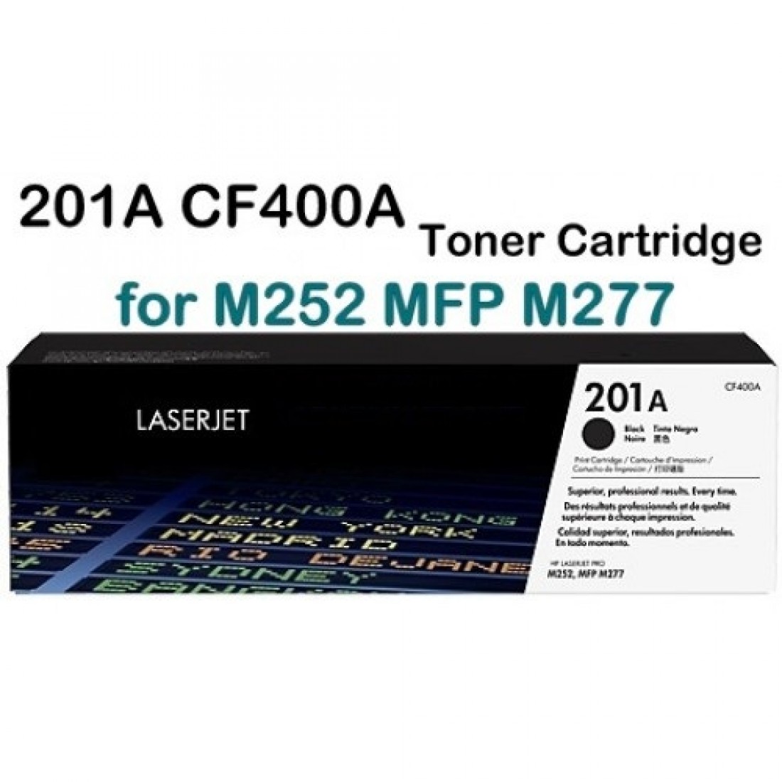 HP m277dw m277n toner cartridge 201A CF400A Premium A+