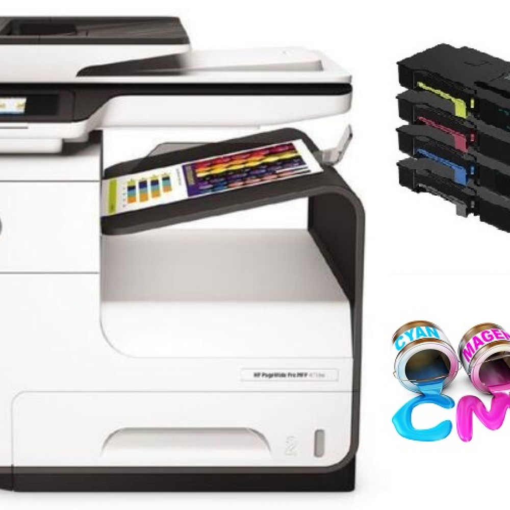 HP Pagewide Pro 477DW Colour Multifunction ink cartridges